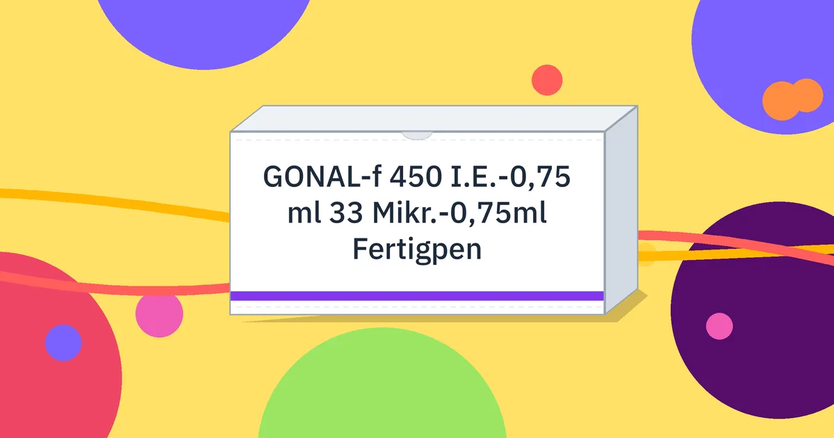 Symbolbild: Packung mit der Aufschrift GONAL-f 450 I.E.-0,75 ml 33 Mikr.-0,75ml Fertigpen (PZN 11617258) – Verfügbarkeit und Bezug in Apotheken in Frankfurt am Main