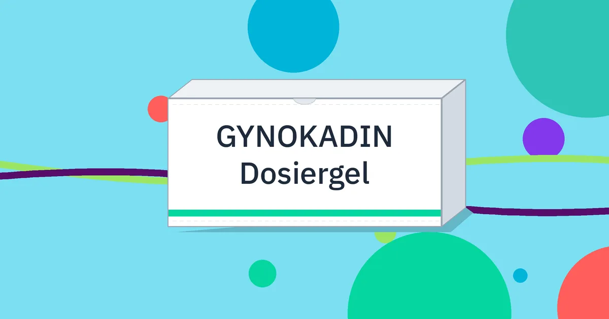 Symbolbild: Packung mit der Aufschrift GYNOKADIN Dosiergel (PZN 00816813) – Verfügbarkeit und Bezug in Apotheken in Frankfurt am Main