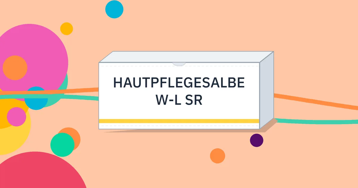 Symbolbild: Packung mit der Aufschrift HAUTPFLEGESALBE W-L SR (PZN 04411852) – Verfügbarkeit und Bezug in Apotheken in Frankfurt am Main