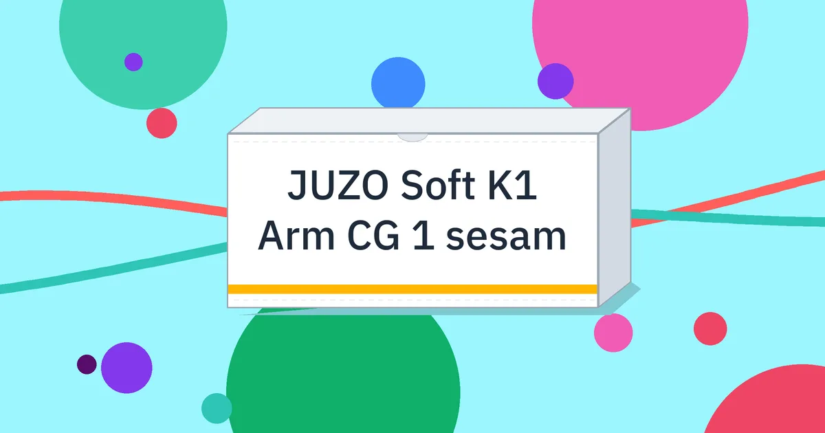 Symbolbild: Packung mit der Aufschrift JUZO Soft K1 Arm CG 1 sesam (PZN 15508282) – Verfügbarkeit und Bezug in Apotheken in Frankfurt am Main
