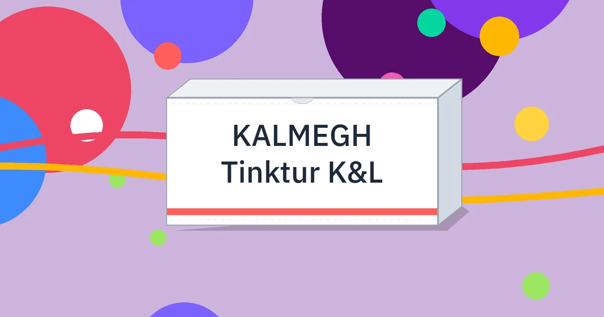 Symbolbild: Packung mit der Aufschrift KALMEGH Tinktur K&L (PZN 16607661) – Verfügbarkeit und Bezug in Apotheken in Frankfurt am Main