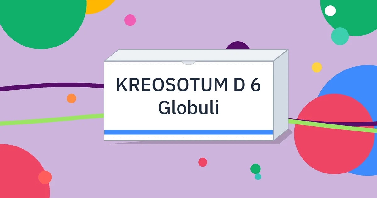 Symbolbild: Packung mit der Aufschrift KREOSOTUM D 6 Globuli (PZN 04223375) – Verfügbarkeit und Bezug in Apotheken in Frankfurt am Main