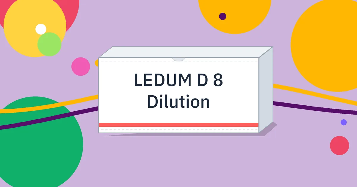 Symbolbild: Packung mit der Aufschrift LEDUM D 8 Dilution (PZN 02926084) – Verfügbarkeit und Bezug in Apotheken in Frankfurt am Main