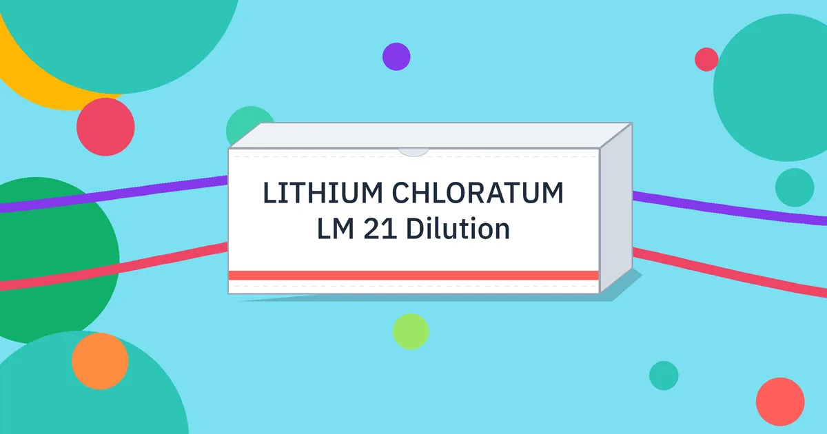 Symbolbild: Packung mit der Aufschrift LITHIUM CHLORATUM LM 21 Dilution (PZN 12932111) – Verfügbarkeit und Bezug in Apotheken in Frankfurt am Main