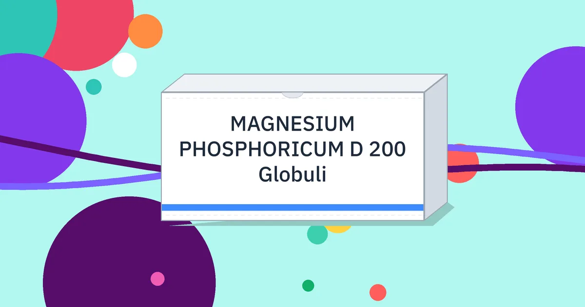 Symbolbild: Packung mit der Aufschrift MAGNESIUM PHOSPHORICUM D 200 Globuli (PZN 07173353) – Verfügbarkeit und Bezug in Apotheken in Frankfurt am Main