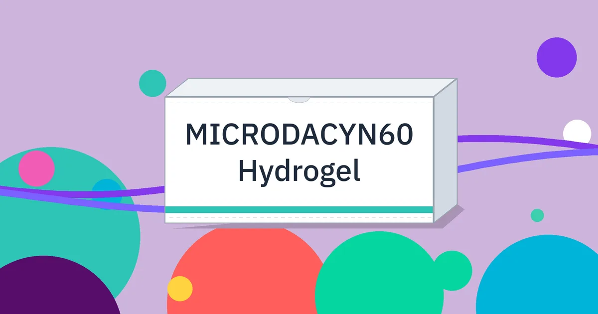 Symbolbild: Packung mit der Aufschrift MICRODACYN60 Hydrogel (PZN 14029651) – Verfügbarkeit und Bezug in Apotheken in Frankfurt am Main
