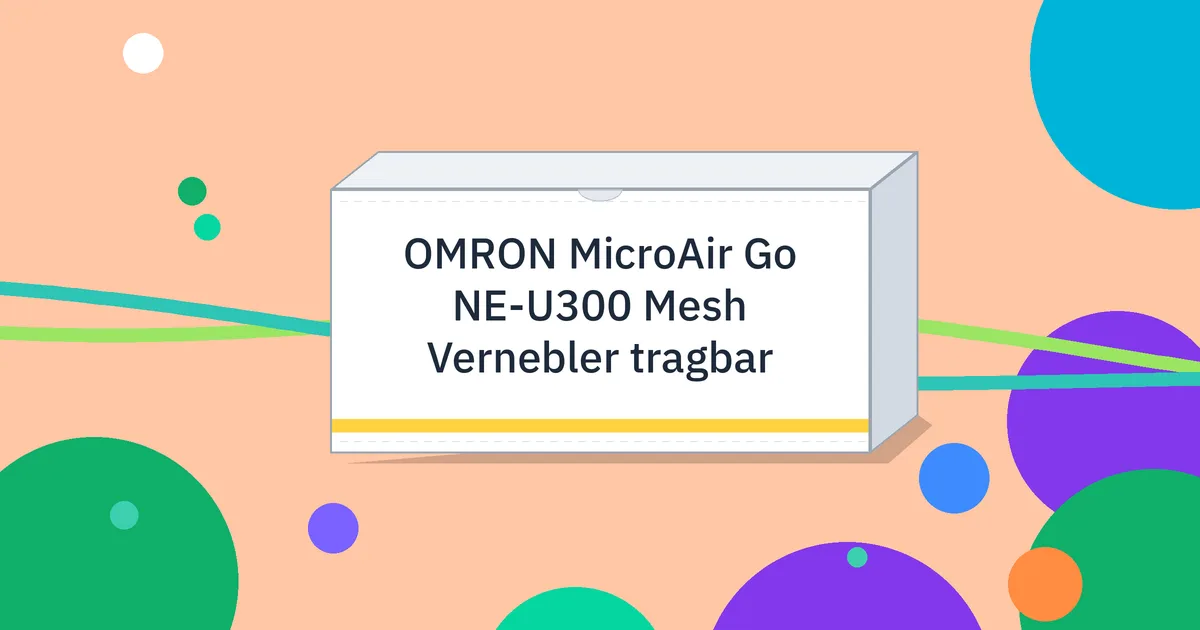 Symbolbild: Packung mit der Aufschrift OMRON MicroAir Go NE-U300 Mesh Vernebler tragbar (PZN 19745636) – Verfügbarkeit und Bezug in Apotheken in Frankfurt am Main