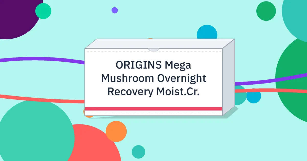 Symbolbild: Packung mit der Aufschrift ORIGINS Mega Mushroom Overnight Recovery Moist.Cr. (PZN 20043939) – Verfügbarkeit und Bezug in Apotheken in Frankfurt am Main
