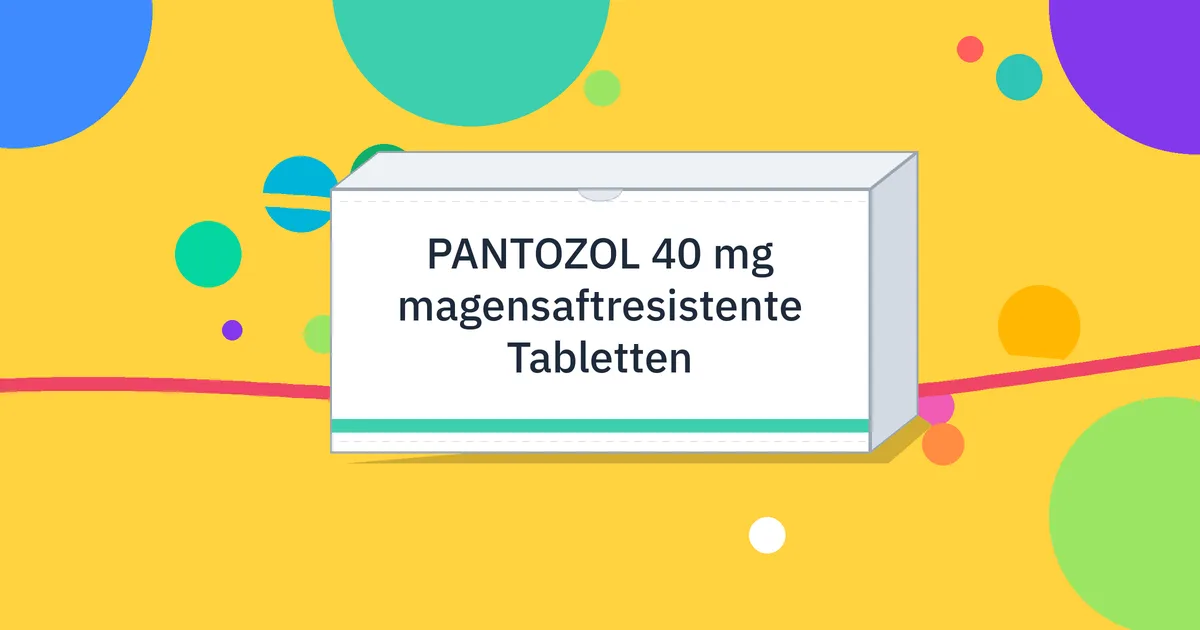 Symbolbild: Packung mit der Aufschrift PANTOZOL 40 mg magensaftresistente Tabletten (PZN 13577793) – Verfügbarkeit und Bezug in Apotheken in Frankfurt am Main