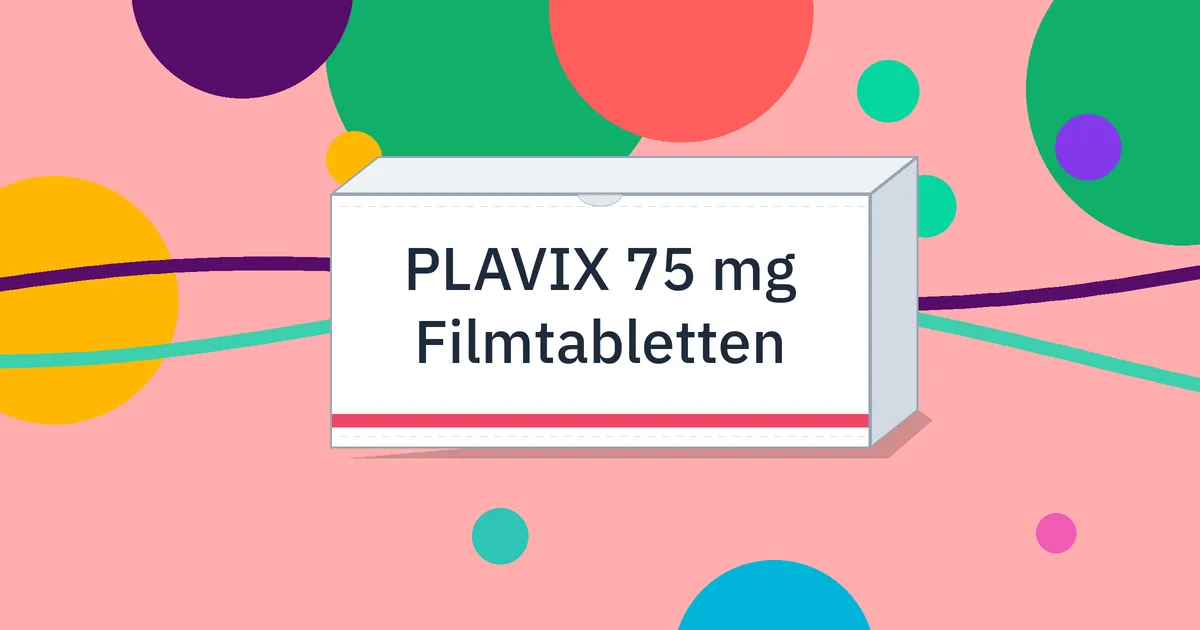 Symbolbild: Packung mit der Aufschrift PLAVIX 75 mg Filmtabletten (PZN 01423292) – Verfügbarkeit und Bezug in Apotheken in Frankfurt am Main