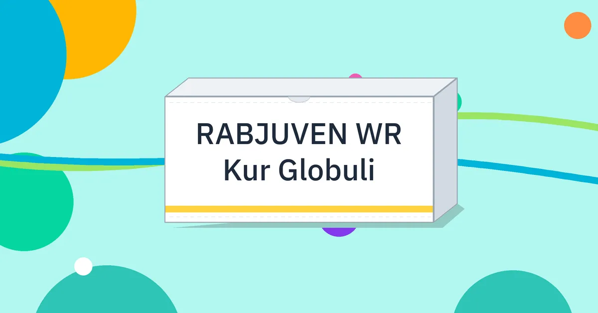 Symbolbild: Packung mit der Aufschrift RABJUVEN WR Kur Globuli (PZN 00184307) – Verfügbarkeit und Bezug in Apotheken in Frankfurt am Main