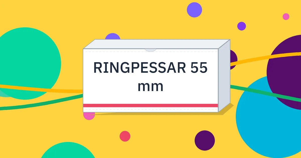 Symbolbild: Packung mit der Aufschrift RINGPESSAR 55 mm (PZN 07438981) – Verfügbarkeit und Bezug in Apotheken in Frankfurt am Main