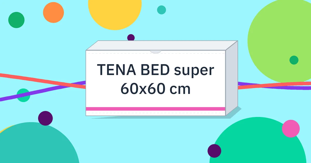 Symbolbild: Packung mit der Aufschrift TENA BED super 60x60 cm (PZN 09234892) – Verfügbarkeit und Bezug in Apotheken in Frankfurt am Main