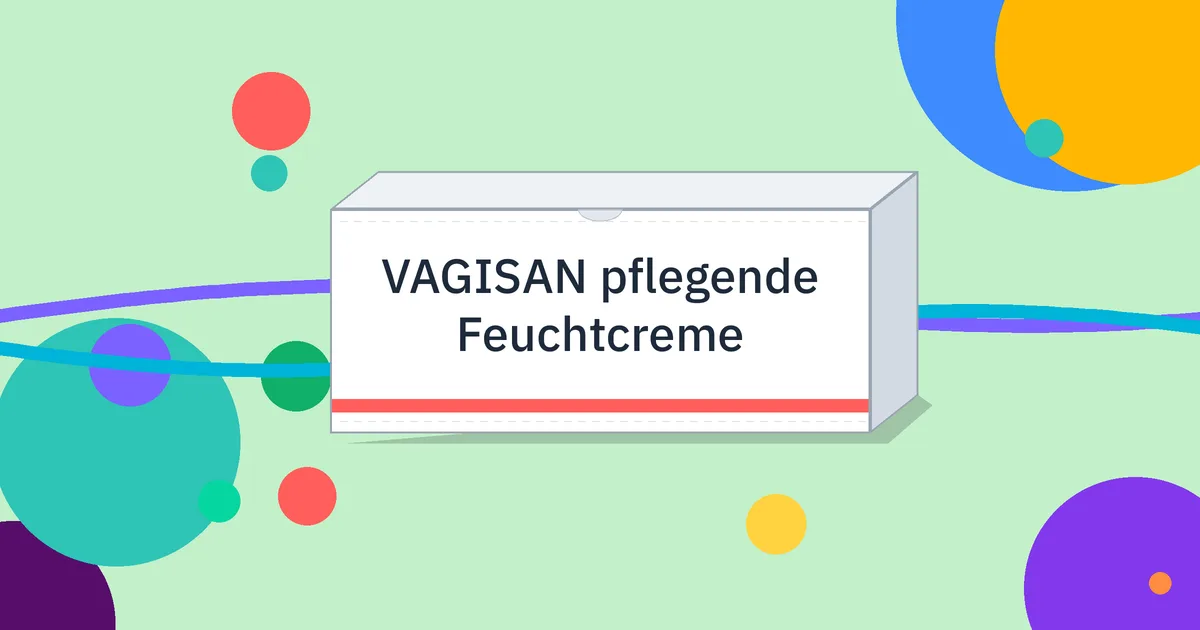 Symbolbild: Packung mit der Aufschrift VAGISAN pflegende Feuchtcreme (PZN 20011715) – Verfügbarkeit und Bezug in Apotheken in Frankfurt am Main