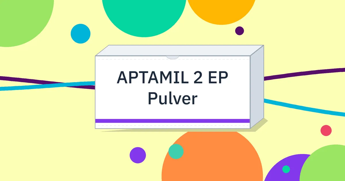 Symbolbild: Packung mit der Aufschrift APTAMIL 2 EP Pulver (PZN 03352828) – Verfügbarkeit und Bezug in Apotheken in Frankfurt am Main