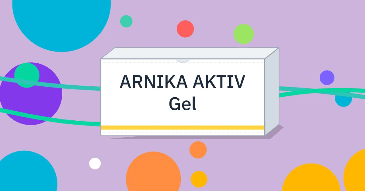 Symbolbild: Packung mit der Aufschrift ARNIKA AKTIV Gel (PZN 11095162) – Verfügbarkeit und Bezug in Apotheken in Frankfurt am Main