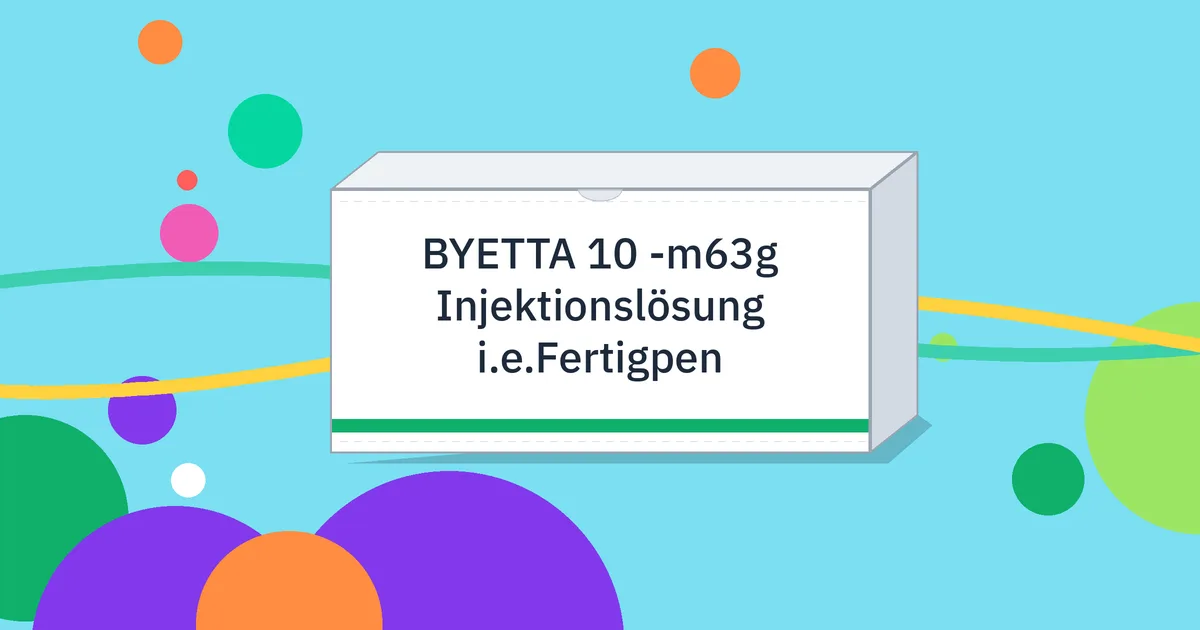 Symbolbild: Packung mit der Aufschrift BYETTA 10 -m63g Injektionslösung i.e.Fertigpen (PZN 00839027) – Verfügbarkeit und Bezug in Apotheken in Frankfurt am Main