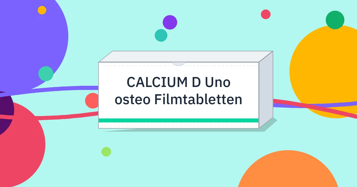 Symbolbild: Packung mit der Aufschrift CALCIUM D Uno osteo Filmtabletten (PZN 10738592) – Verfügbarkeit und Bezug in Apotheken in Frankfurt am Main
