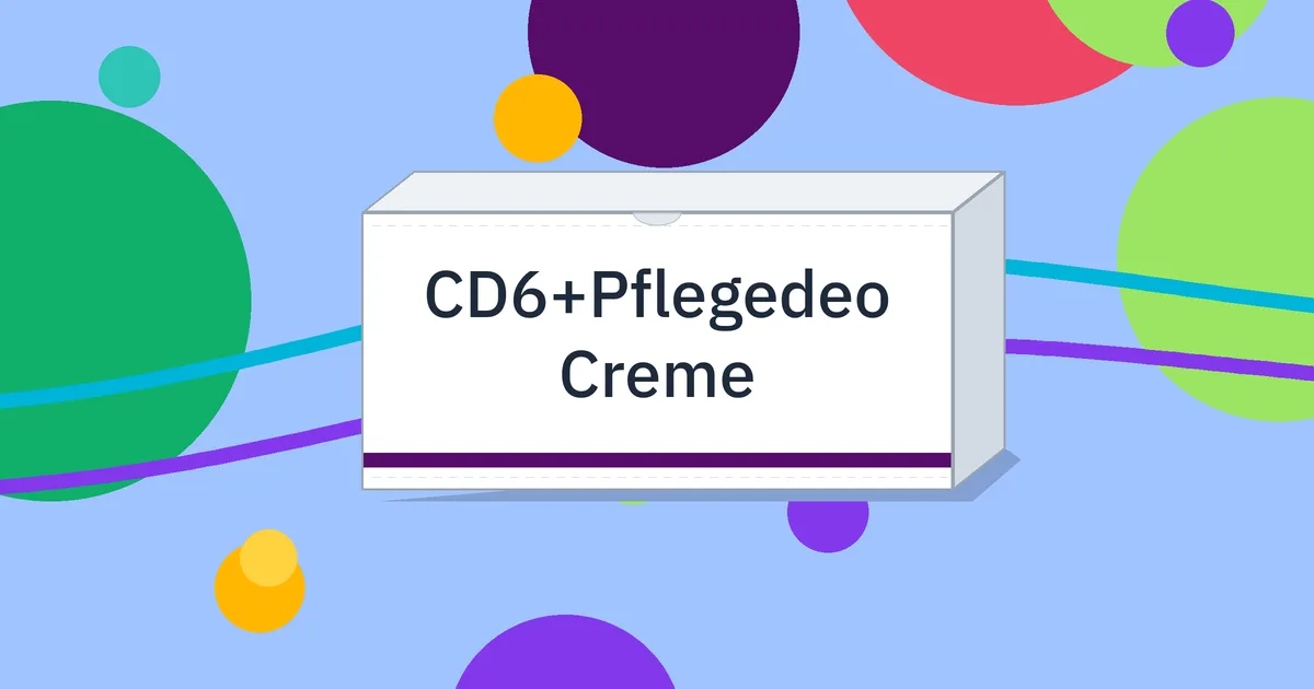 Symbolbild: Packung mit der Aufschrift CD6+Pflegedeo Creme (PZN 00141723) – Verfügbarkeit und Bezug in Apotheken in Frankfurt am Main