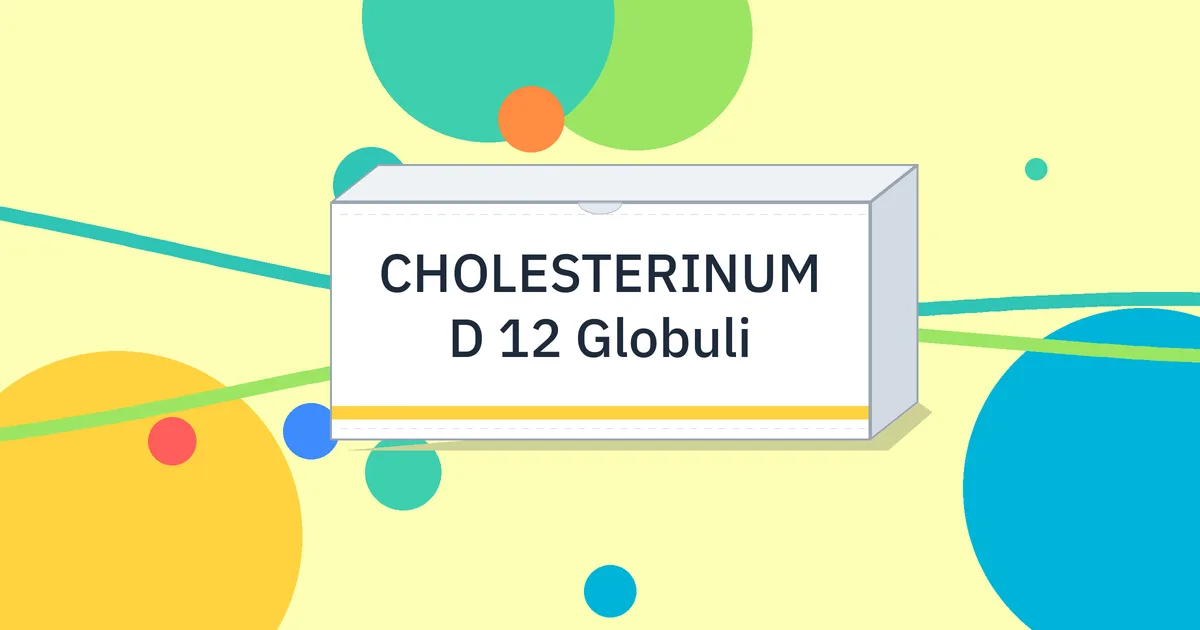 Symbolbild: Packung mit der Aufschrift CHOLESTERINUM D 12 Globuli (PZN 02813026) – Verfügbarkeit und Bezug in Apotheken in Frankfurt am Main