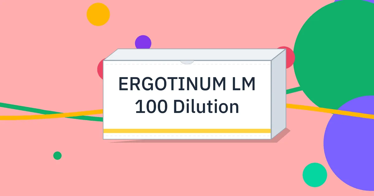 Symbolbild: Packung mit der Aufschrift ERGOTINUM LM 100 Dilution (PZN 13477494) – Verfügbarkeit und Bezug in Apotheken in Frankfurt am Main