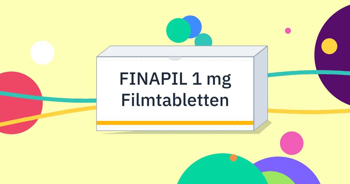 Symbolbild: Packung mit der Aufschrift FINAPIL 1 mg Filmtabletten (PZN 00283446) – Verfügbarkeit und Bezug in Apotheken in Frankfurt am Main