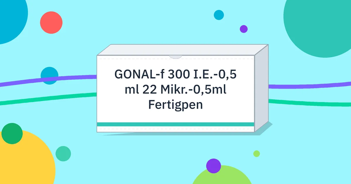 Symbolbild: Packung mit der Aufschrift GONAL-f 300 I.E.-0,5 ml 22 Mikr.-0,5ml Fertigpen (PZN 09538221) – Verfügbarkeit und Bezug in Apotheken in Frankfurt am Main