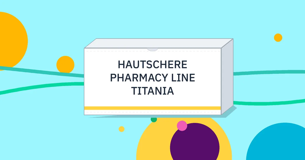 Symbolbild: Packung mit der Aufschrift HAUTSCHERE PHARMACY LINE TITANIA (PZN 13886985) – Verfügbarkeit und Bezug in Apotheken in Frankfurt am Main