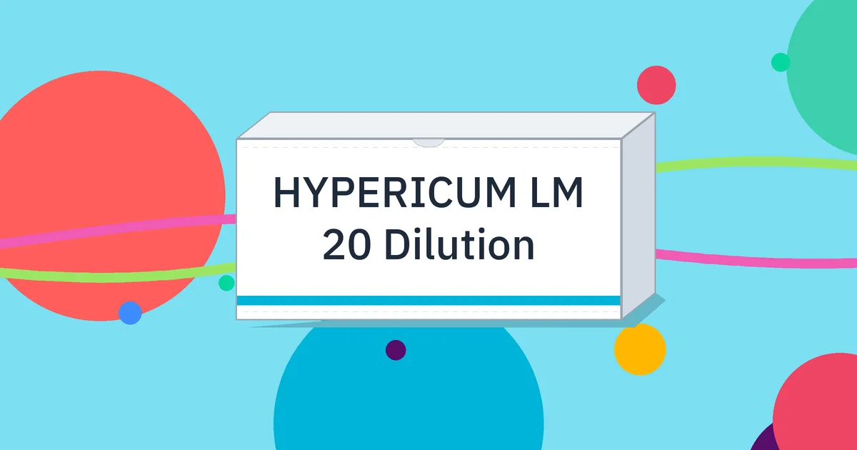 Symbolbild: Packung mit der Aufschrift HYPERICUM LM 20 Dilution (PZN 12891027) – Verfügbarkeit und Bezug in Apotheken in Frankfurt am Main
