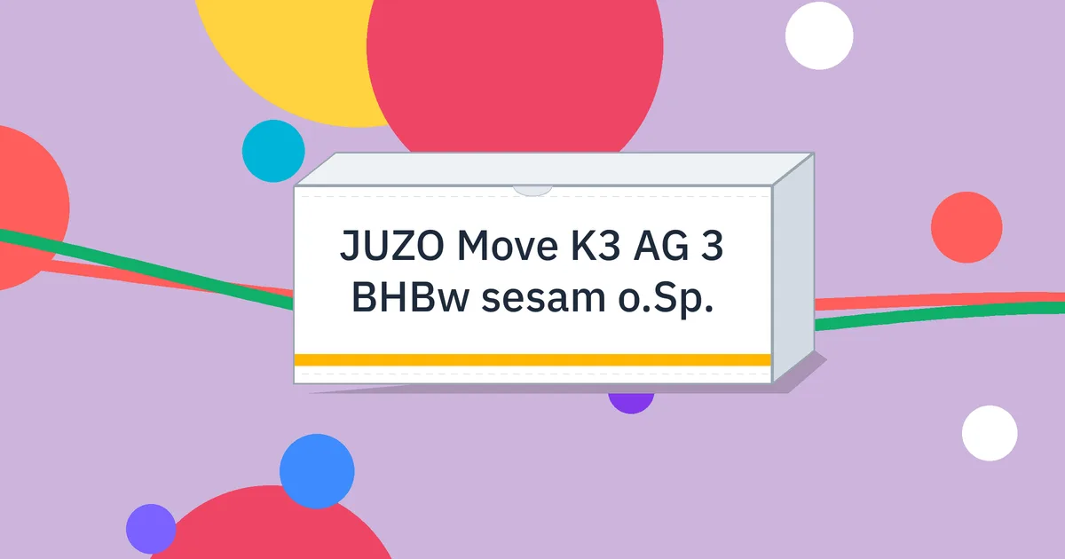 Symbolbild: Packung mit der Aufschrift JUZO Move K3 AG 3 BHBw sesam o.Sp. (PZN 18577898) – Verfügbarkeit und Bezug in Apotheken in Frankfurt am Main