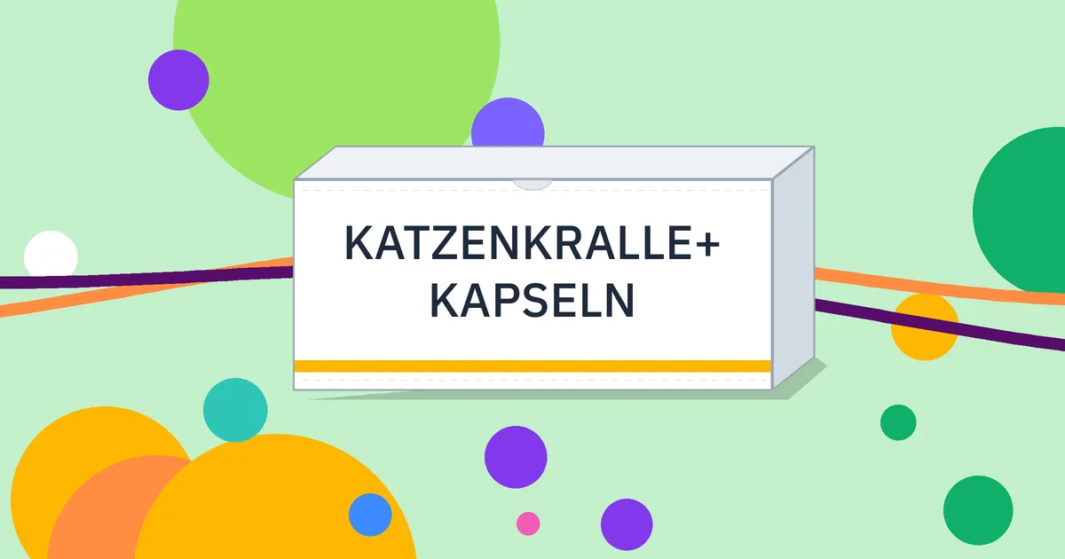 Symbolbild: Packung mit der Aufschrift KATZENKRALLE+ KAPSELN (PZN 18213570) – Verfügbarkeit und Bezug in Apotheken in Frankfurt am Main