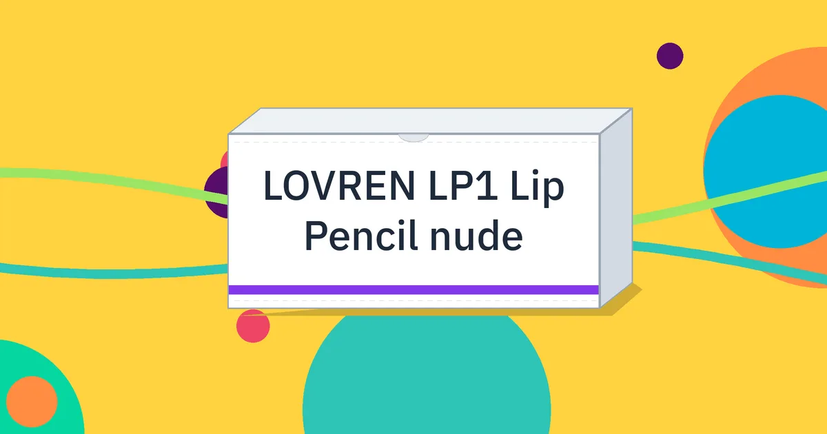 Symbolbild: Packung mit der Aufschrift LOVREN LP1 Lip Pencil nude (PZN 20030670) – Verfügbarkeit und Bezug in Apotheken in Frankfurt am Main