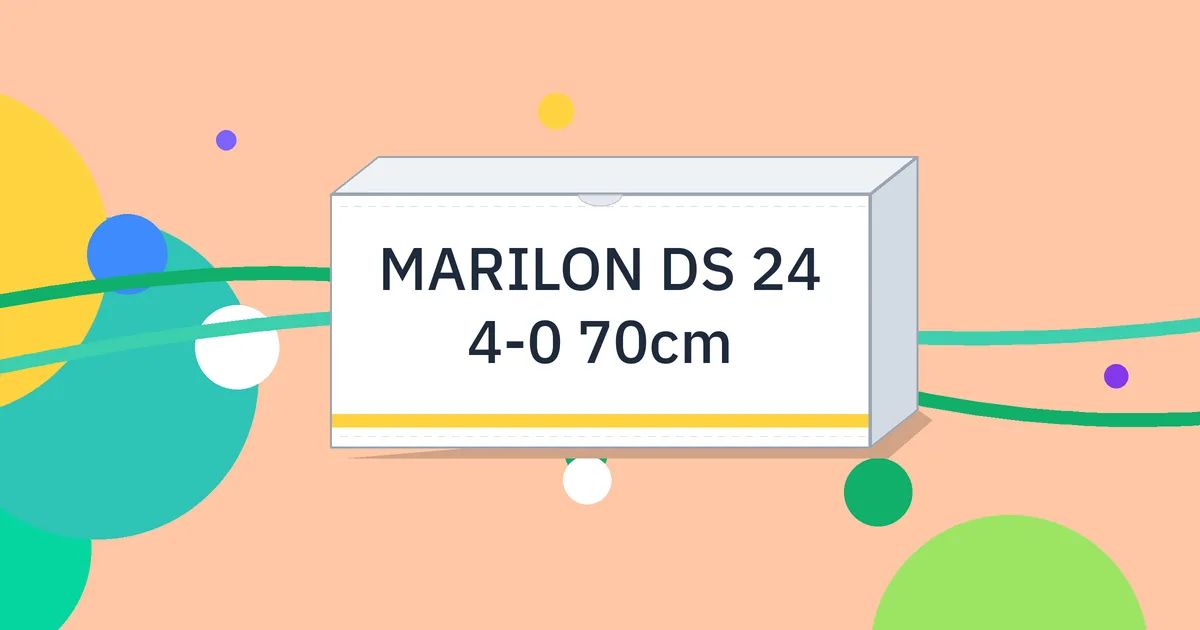 Symbolbild: Packung mit der Aufschrift MARILON DS 24 4-0 70cm (PZN 00548637) – Verfügbarkeit und Bezug in Apotheken in Frankfurt am Main