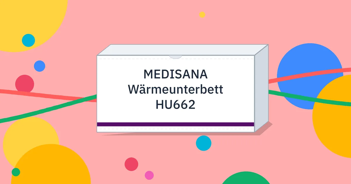 Symbolbild: Packung mit der Aufschrift MEDISANA Wärmeunterbett HU662 (PZN 11729218) – Verfügbarkeit und Bezug in Apotheken in Frankfurt am Main