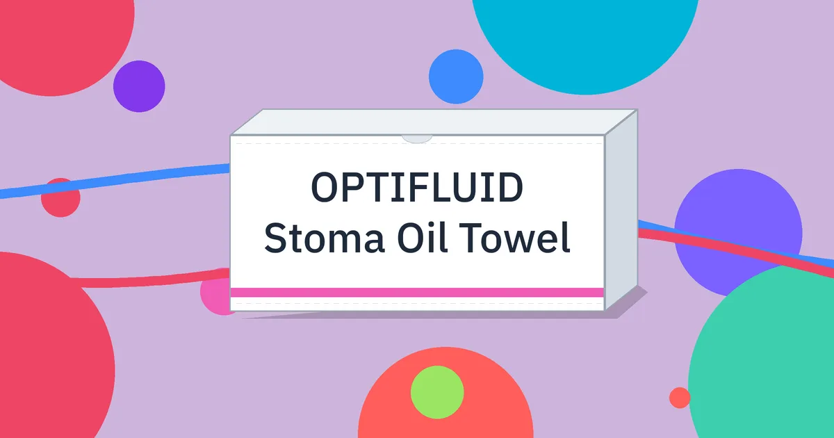 Symbolbild: Packung mit der Aufschrift OPTIFLUID Stoma Oil Towel (PZN 20419907) – Verfügbarkeit und Bezug in Apotheken in Frankfurt am Main