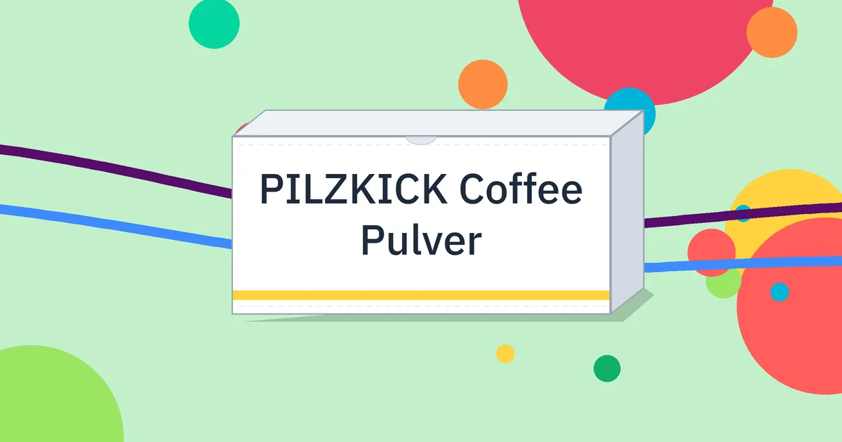 Symbolbild: Packung mit der Aufschrift PILZKICK Coffee Pulver (PZN 20393579) – Verfügbarkeit und Bezug in Apotheken in Frankfurt am Main