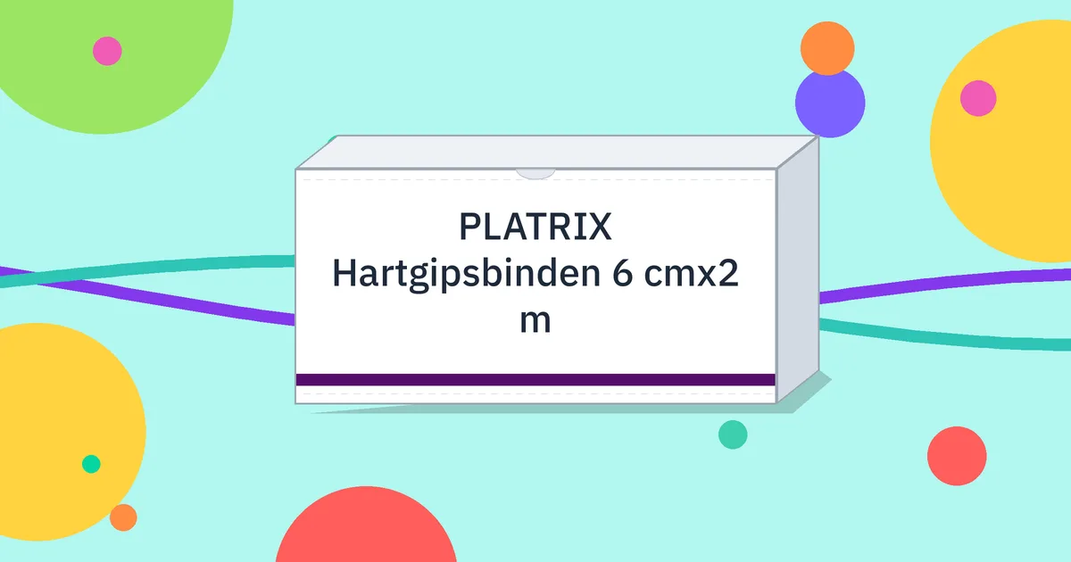 Symbolbild: Packung mit der Aufschrift PLATRIX Hartgipsbinden 6 cmx2 m (PZN 07154025) – Verfügbarkeit und Bezug in Apotheken in Frankfurt am Main
