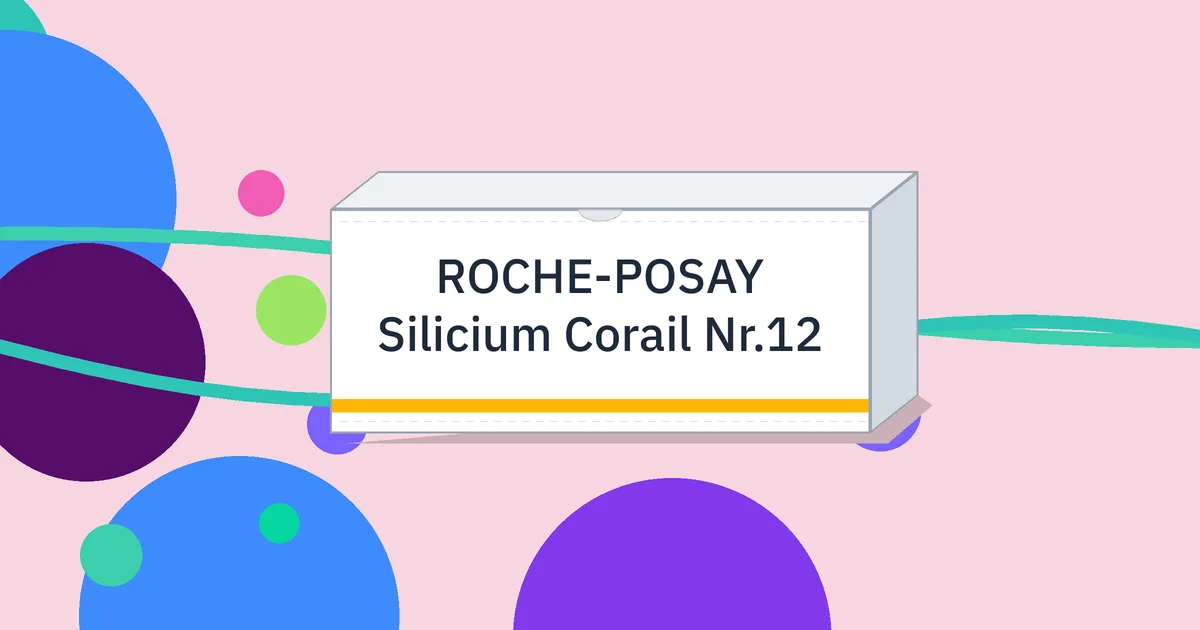 Symbolbild: Packung mit der Aufschrift ROCHE-POSAY Silicium Corail Nr.12 (PZN 09439275) – Verfügbarkeit und Bezug in Apotheken in Frankfurt am Main
