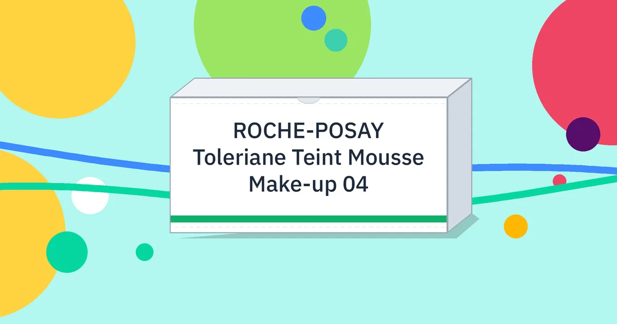 Symbolbild: Packung mit der Aufschrift ROCHE-POSAY Toleriane Teint Mousse Make-up 04 (PZN 01829077) – Verfügbarkeit und Bezug in Apotheken in Frankfurt am Main