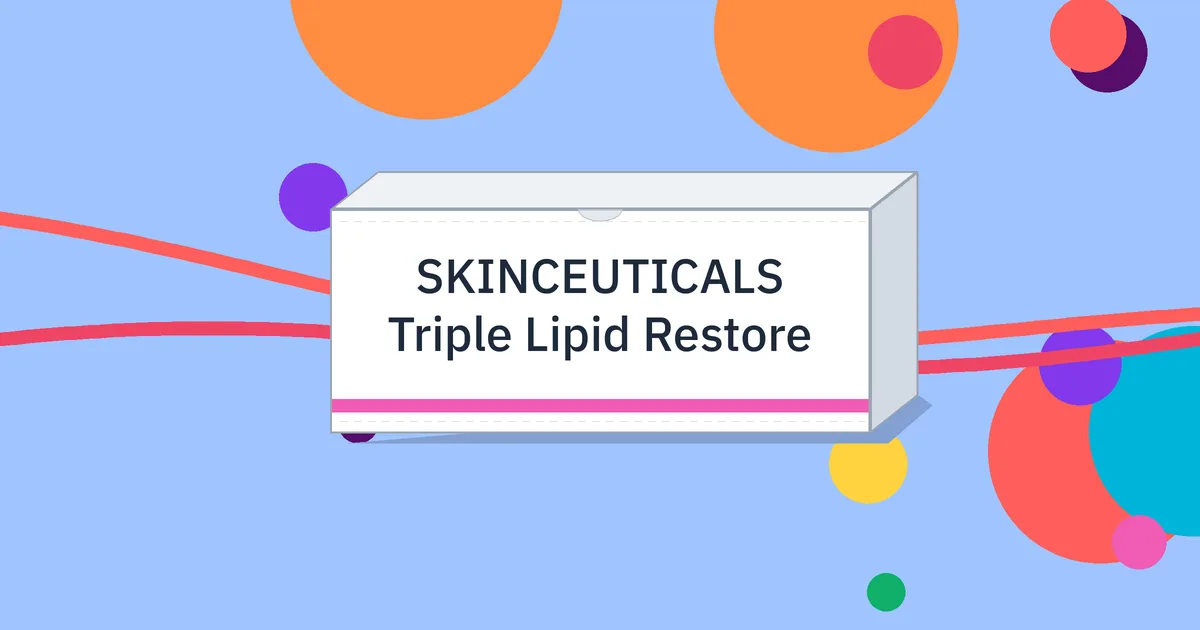 Symbolbild: Packung mit der Aufschrift SKINCEUTICALS Triple Lipid Restore (PZN 12372557) – Verfügbarkeit und Bezug in Apotheken in Frankfurt am Main