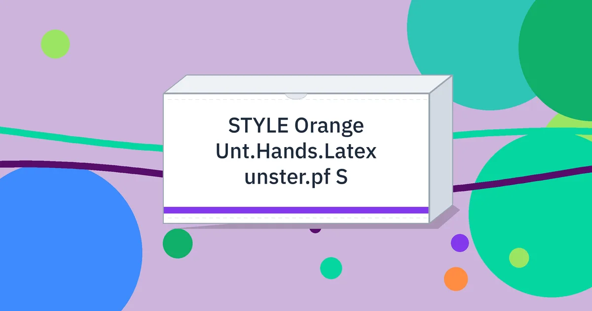 Symbolbild: Packung mit der Aufschrift STYLE Orange Unt.Hands.Latex unster.pf S (PZN 15566581) – Verfügbarkeit und Bezug in Apotheken in Frankfurt am Main