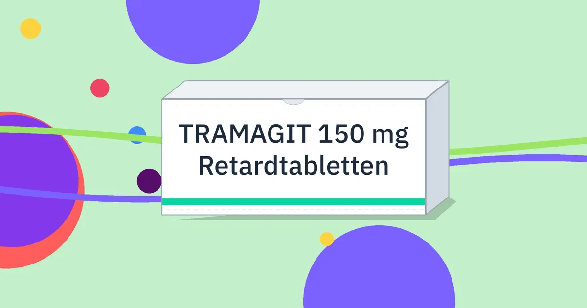 Symbolbild: Packung mit der Aufschrift TRAMAGIT 150 mg Retardtabletten (PZN 02327308) – Verfügbarkeit und Bezug in Apotheken in Frankfurt am Main