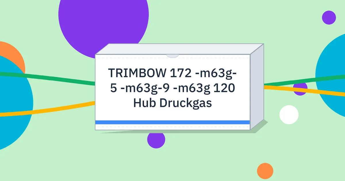 Symbolbild: Packung mit der Aufschrift TRIMBOW 172 -m63g-5 -m63g-9 -m63g 120 Hub Druckgas (PZN 18453630) – Verfügbarkeit und Bezug in Apotheken in Frankfurt am Main