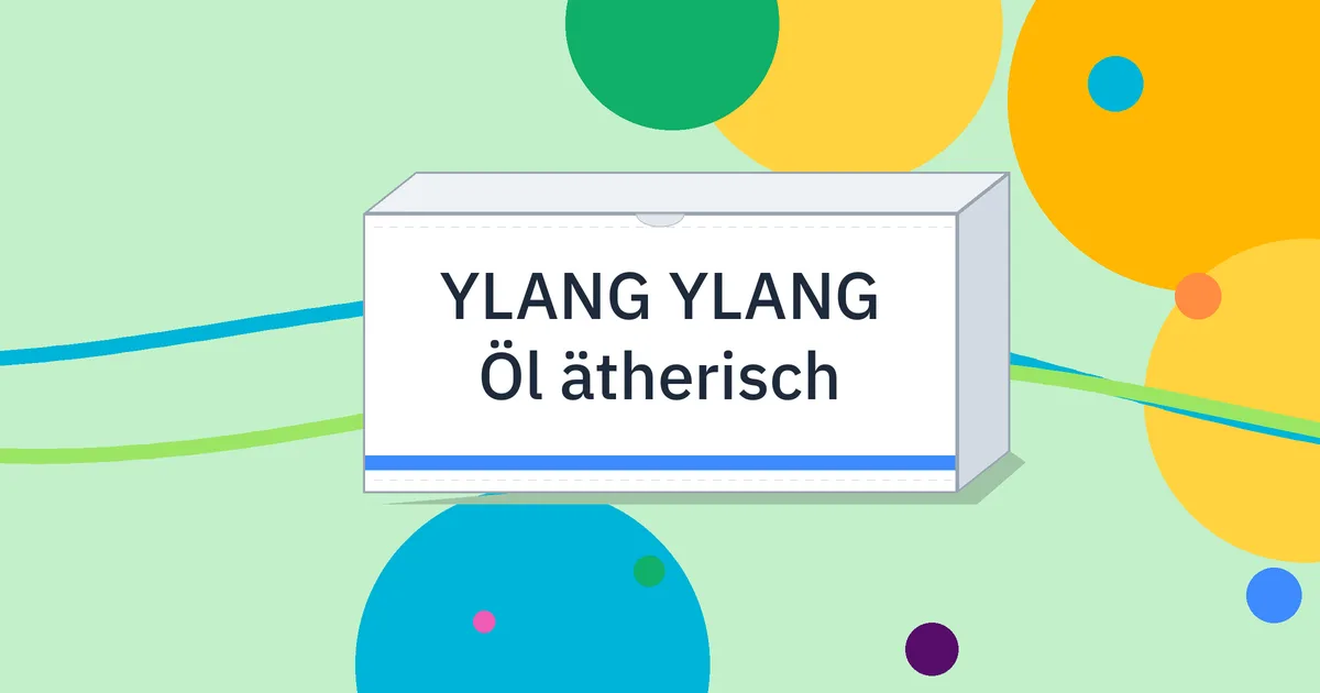 Symbolbild: Packung mit der Aufschrift YLANG YLANG Öl ätherisch (PZN 01253387) – Verfügbarkeit und Bezug in Apotheken in Frankfurt am Main
