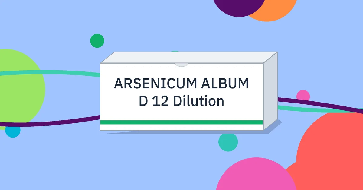 Symbolbild: Packung mit der Aufschrift ARSENICUM ALBUM D 12 Dilution (PZN 02401045) – Verfügbarkeit und Bezug in Apotheken in Frankfurt am Main