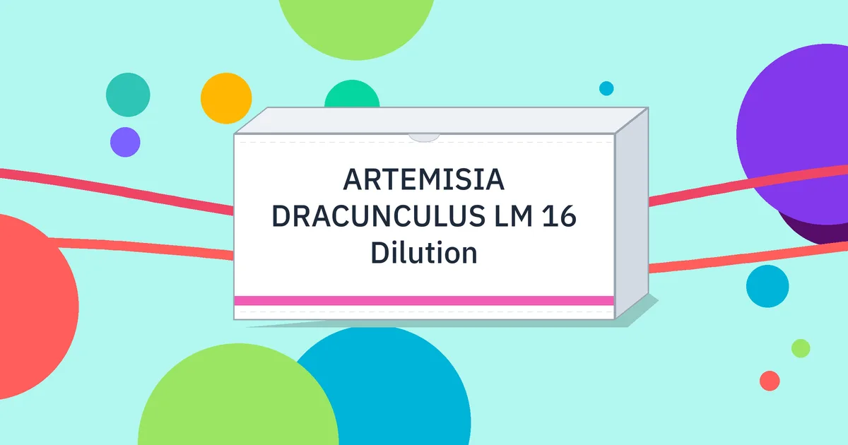 Symbolbild: Packung mit der Aufschrift ARTEMISIA DRACUNCULUS LM 16 Dilution (PZN 13394319) – Verfügbarkeit und Bezug in Apotheken in Frankfurt am Main