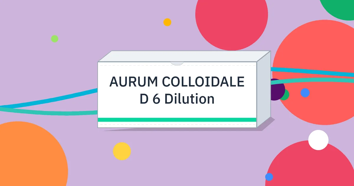 Symbolbild: Packung mit der Aufschrift AURUM COLLOIDALE D 6 Dilution (PZN 02608007) – Verfügbarkeit und Bezug in Apotheken in Frankfurt am Main
