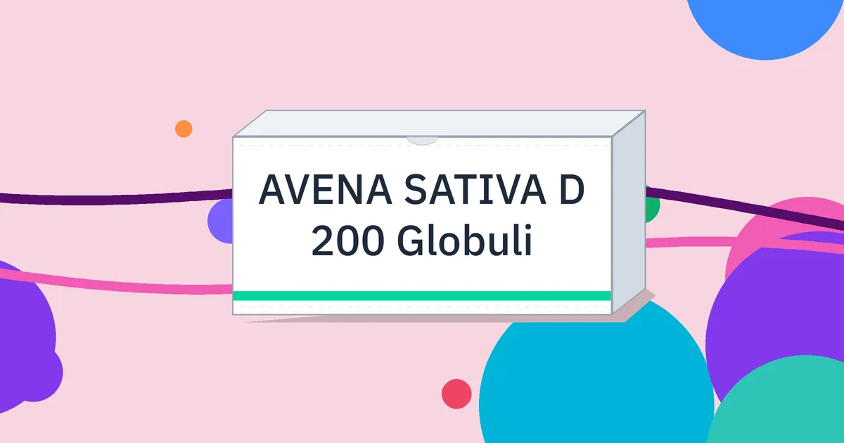 Symbolbild: Packung mit der Aufschrift AVENA SATIVA D 200 Globuli (PZN 14311643) – Verfügbarkeit und Bezug in Apotheken in Frankfurt am Main