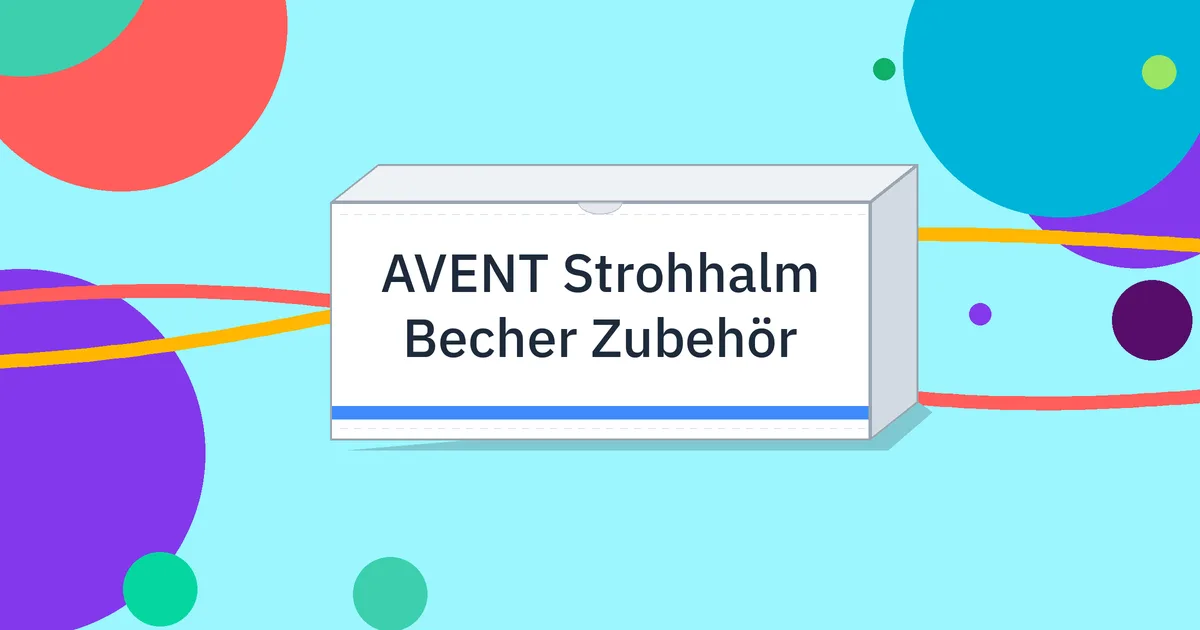 Symbolbild: Packung mit der Aufschrift AVENT Strohhalm Becher Zubehör (PZN 06468649) – Verfügbarkeit und Bezug in Apotheken in Frankfurt am Main