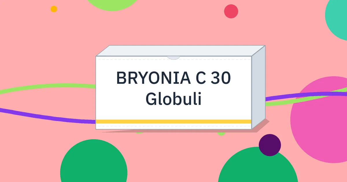 Symbolbild: Packung mit der Aufschrift BRYONIA C 30 Globuli (PZN 02890386) – Verfügbarkeit und Bezug in Apotheken in Frankfurt am Main